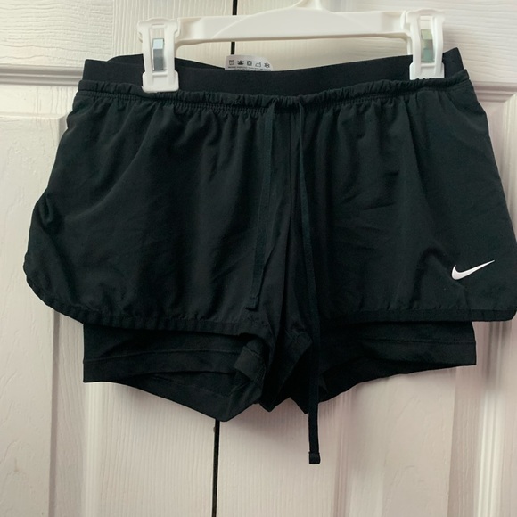 Nike | Shorts | Nike Low Waisted Shorts Draw String With Built In ...